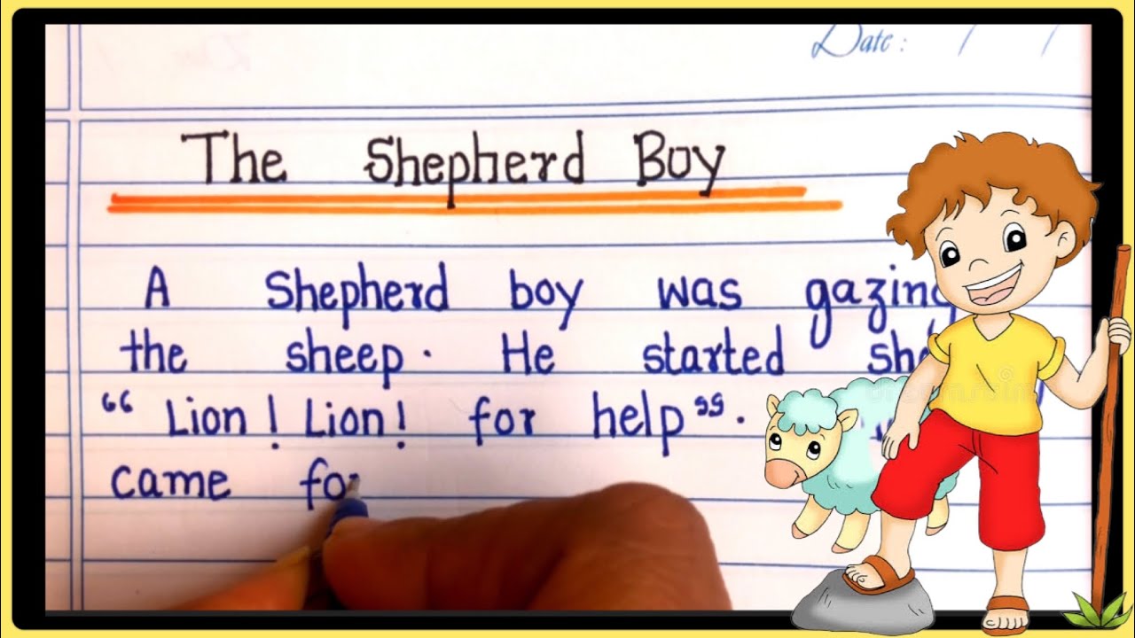 5 line Moral Story Writing in English | 5 line wali story | The ...