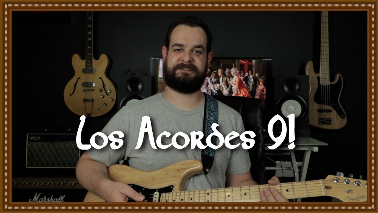 Las Posiciones de los Acordes 9! - YouTube