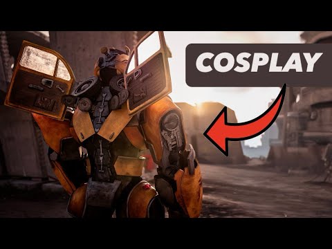 Bumblebee Cosplay Photoshoot- Behind the Scenes - YouTube