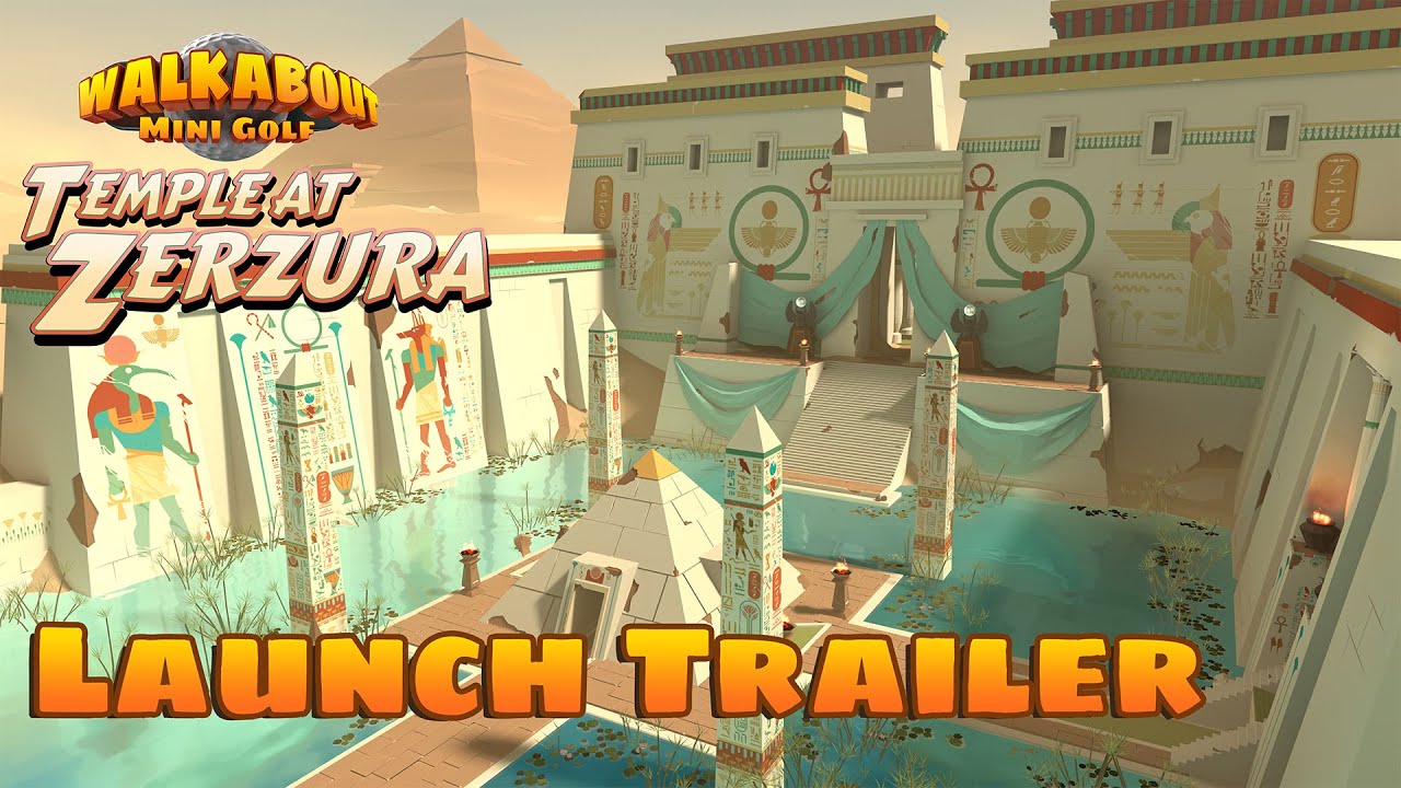 Temple at Zerzura - Walkabout Mini Golf - Launch Trailer - YouTube