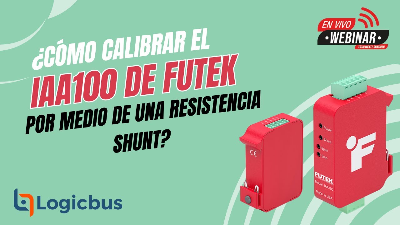 ¿Como calibrar el IAA100 de Futek por medio de una resistencia SHUNT ...