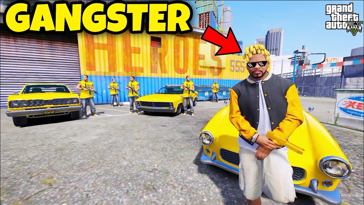 FRANKLIN Join YELLOW GANG To Fight With UNKNOWN GANG - YouTube