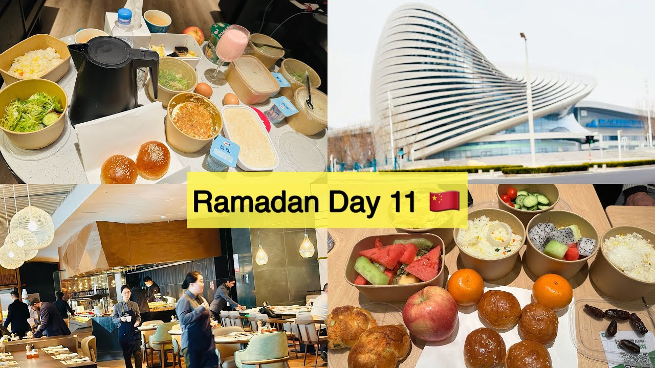 Ramadan Day 11 | Opened Fast at Jinan Railway Station | Ramadan in ...