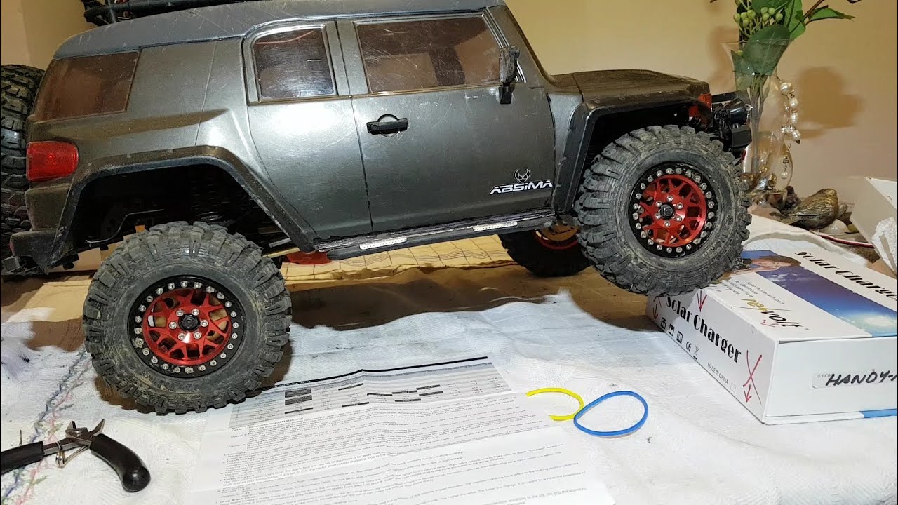 Absima Khamba FJ (YK4103) - Hobbywing Fusion Pro 2300KV erster Test 🤗👍💪 ...