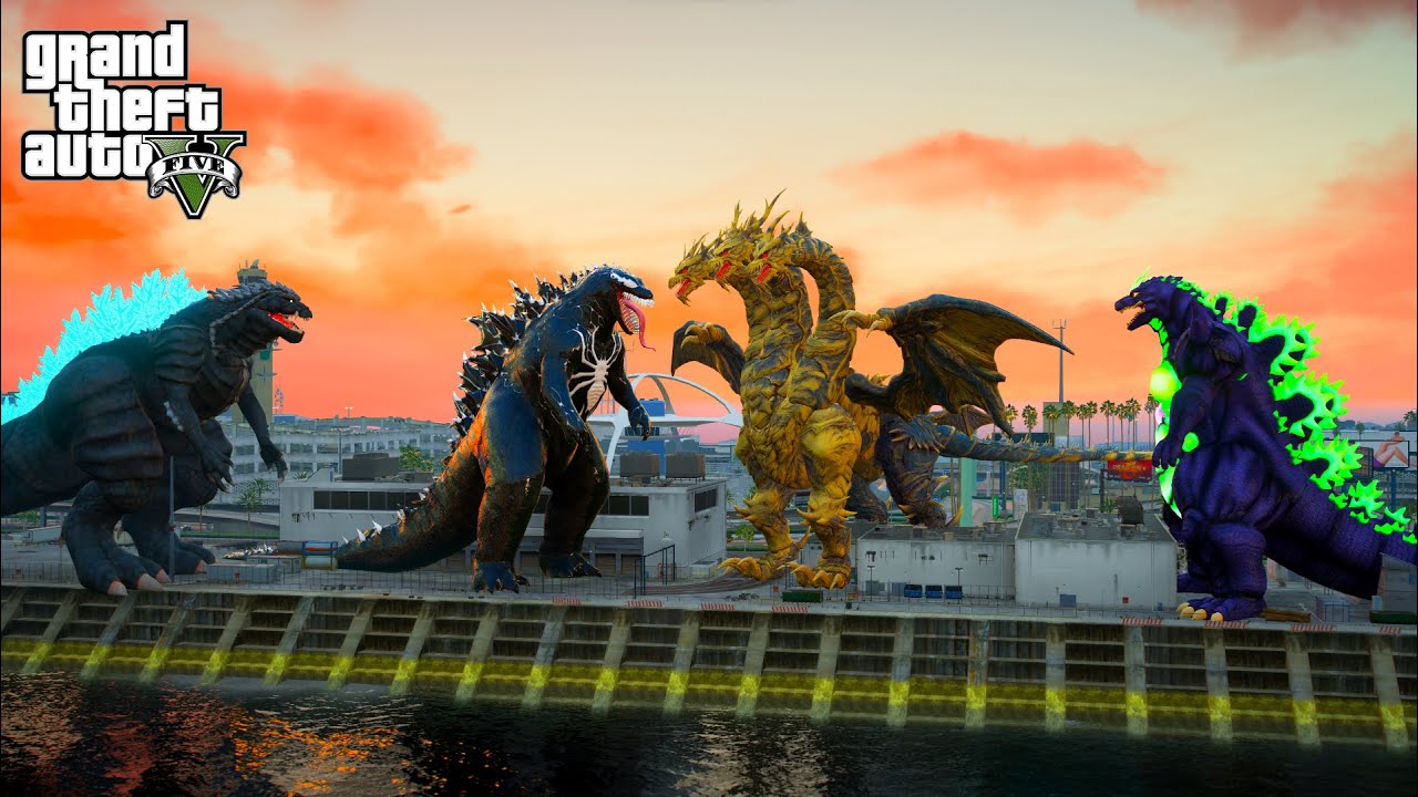 Venom Godzilla and Godzilla Ultima Vs Godzilla super and Kaiser King ...