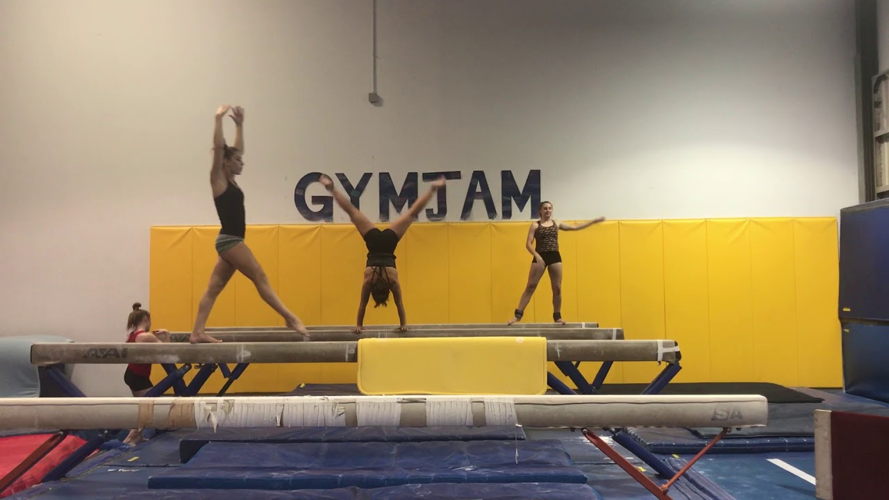 Cortney Gibson- Front Toss high beam level 10 - YouTube