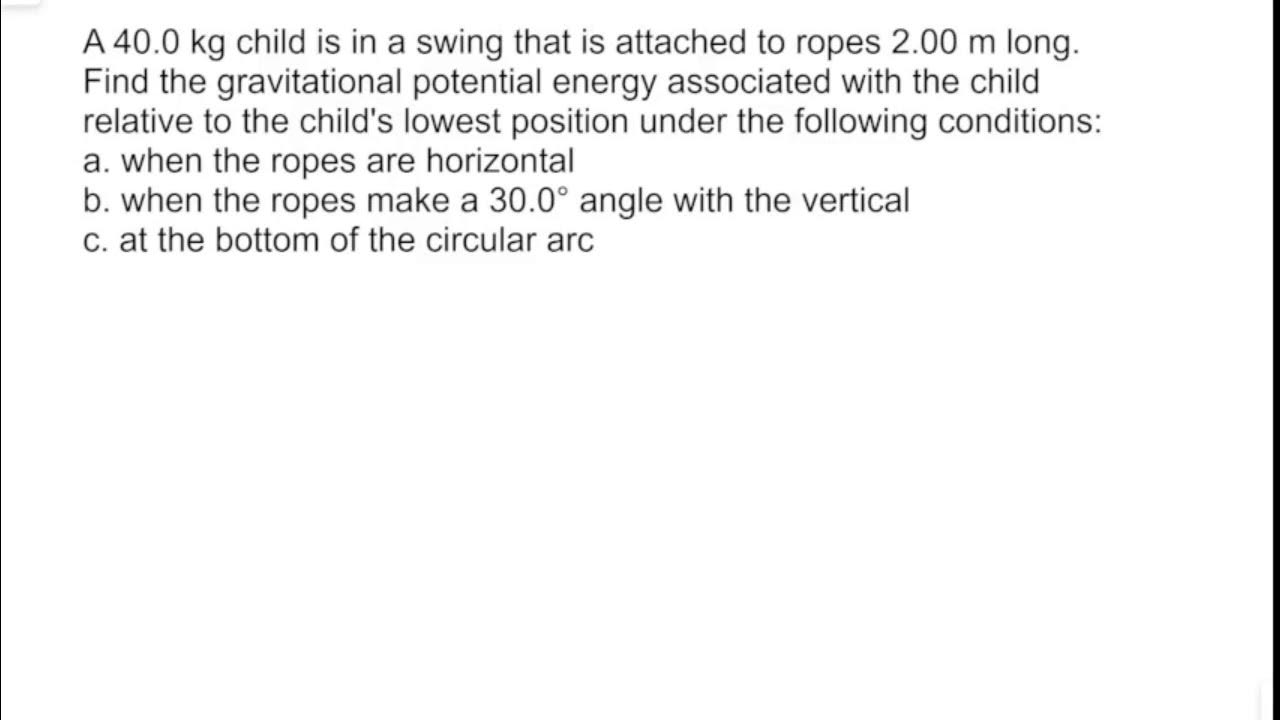 Physics Problem Solver Walk-through Follow Along Work Energy Force ...