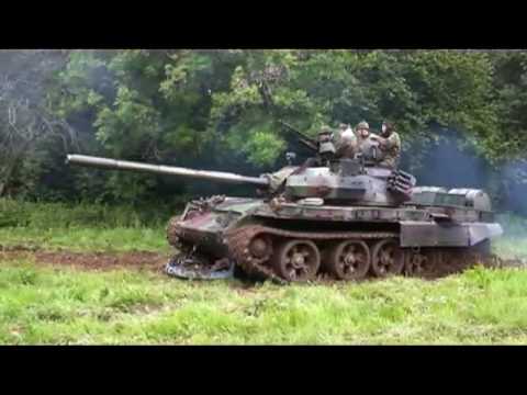 Tank Crushes Car Thief - YouTube