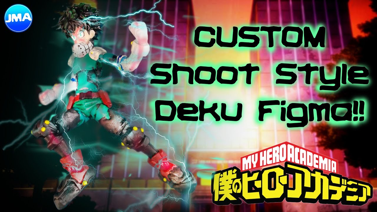 Figma Shoot Style Deku (Custom Figure Bootleg) - YouTube