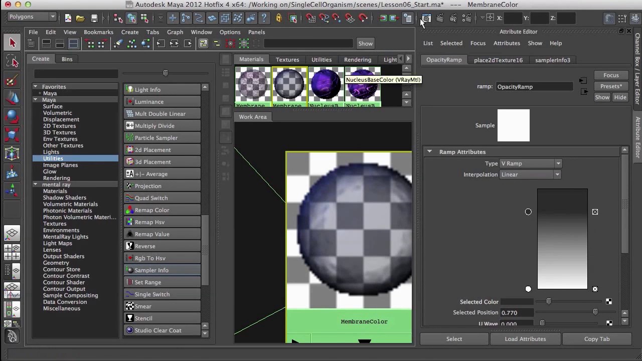 Creating the shader for the cell membrane - Procedural Texturing in ...