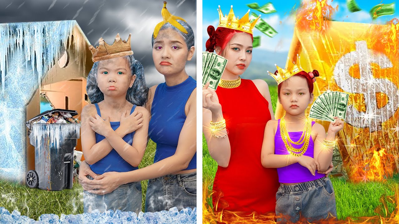 Rich vs Poor Camping Life Hacks for Smart Parents | Funny Tricks and ...