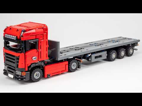 LEGO Technic Euro-Truck with Steering Axle Trailer