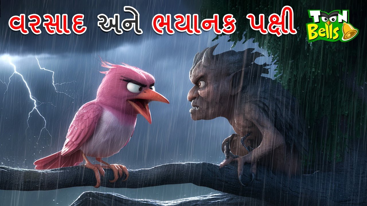 વરસાદ અને ભયાનક પક્ષી | VARSAD ANE BHAYANAK PAKSHI | GUJARATI STORY ...