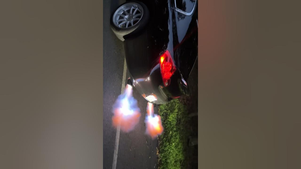 Straight pipe g37 shooting flames |uprev tuned| - YouTube