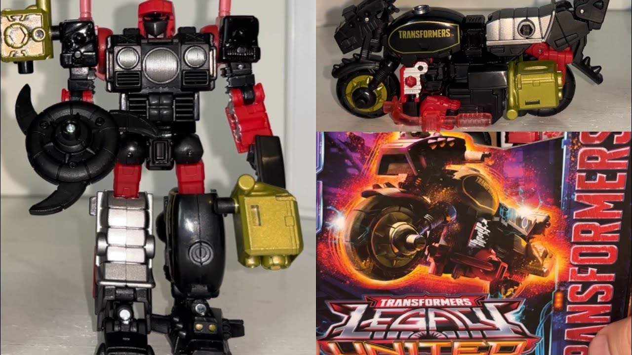 How to transform legacy united Road Pig. Transformers G2 universe star ...