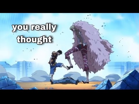 How Gear Fourth Luffy VIOLATED Doflamingo - YouTube