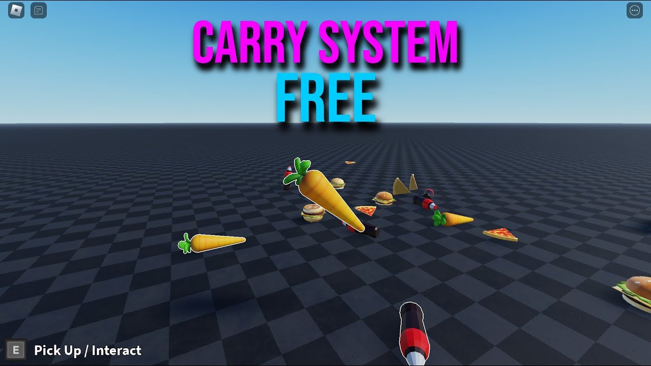[FREE] Carry System Roblox Studio - YouTube