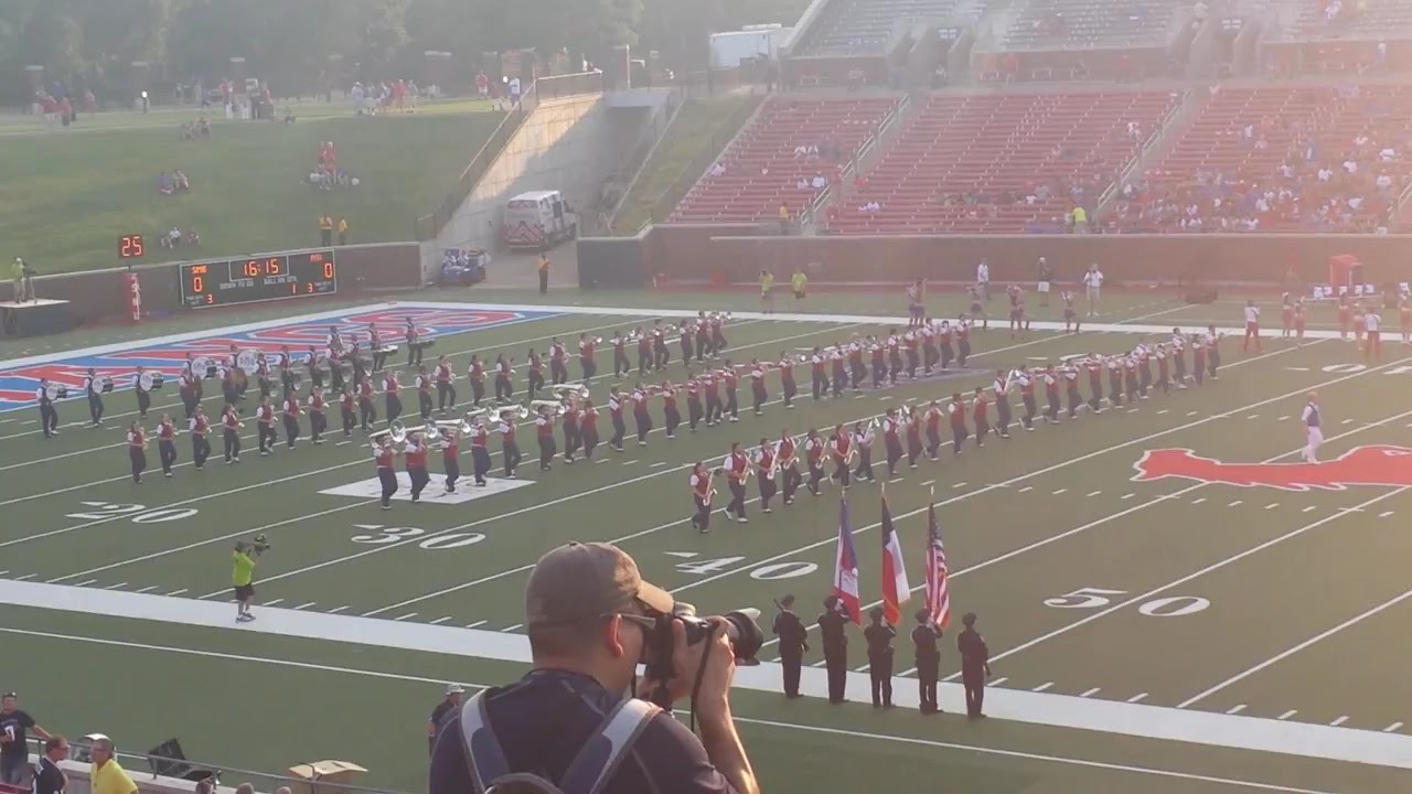 Smu mustang band - YouTube