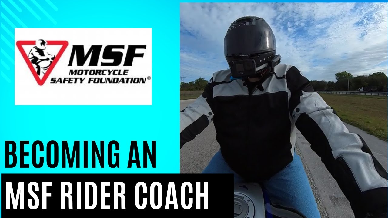 Becoming an MSF Rider Coach Vol 1 #MSF #ridercoach # ...