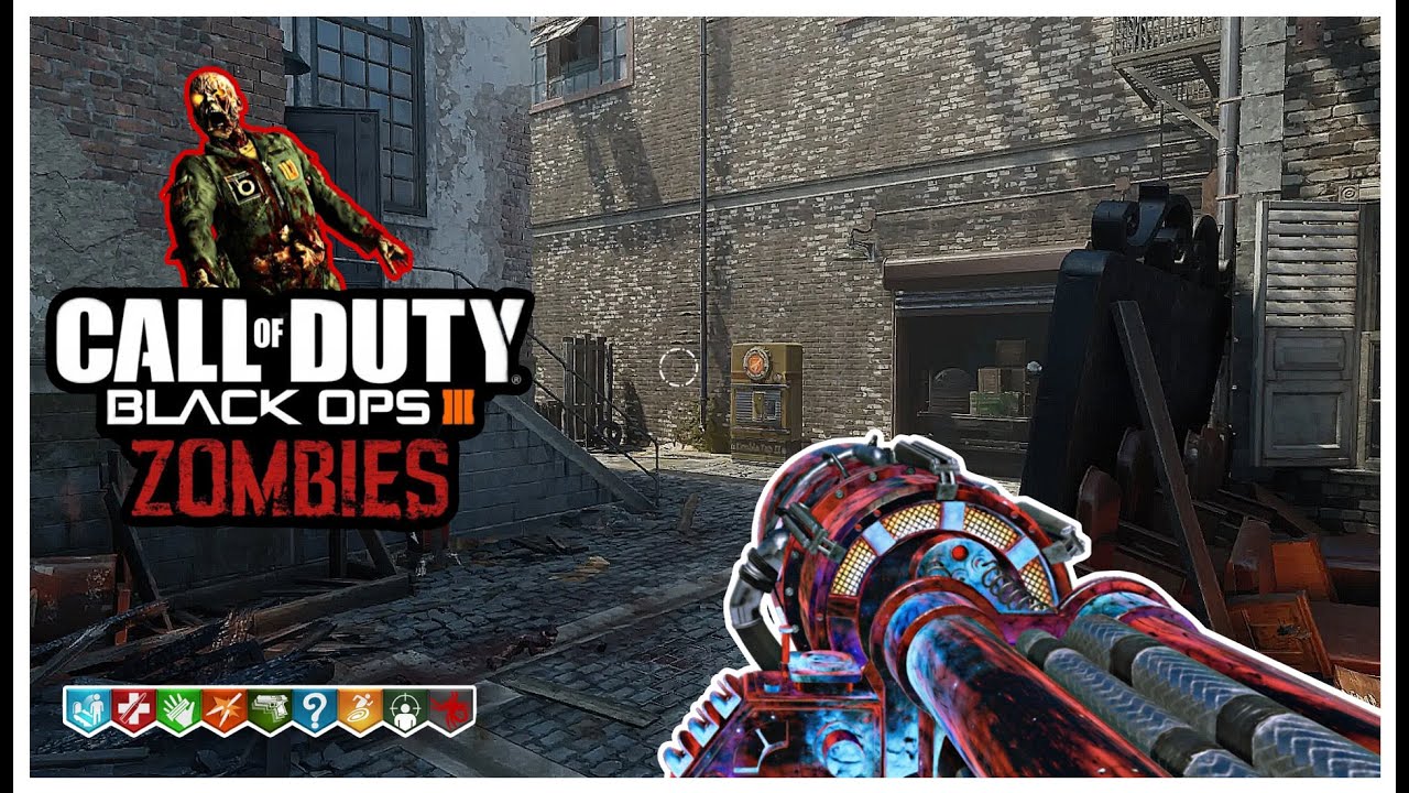 Zombies KINO DER TOTEN - COD BO3 ZOMBIES CHRONICLES ( GAMEPLAY SOLO ) - YouTube