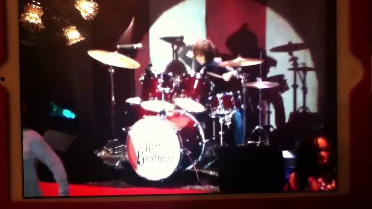 Alex drops drumstick accentdently - YouTube