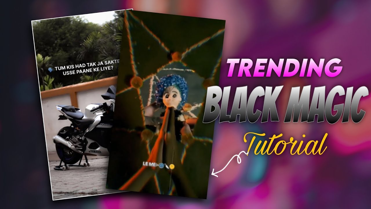 Instagram Viral Black Magic Tutorial - Rao Tutorial - YouTube