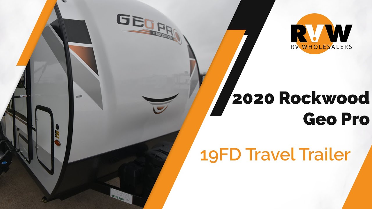 Rockwood Geo Pro G19FD Travel Trailer Walk-Through - YouTube