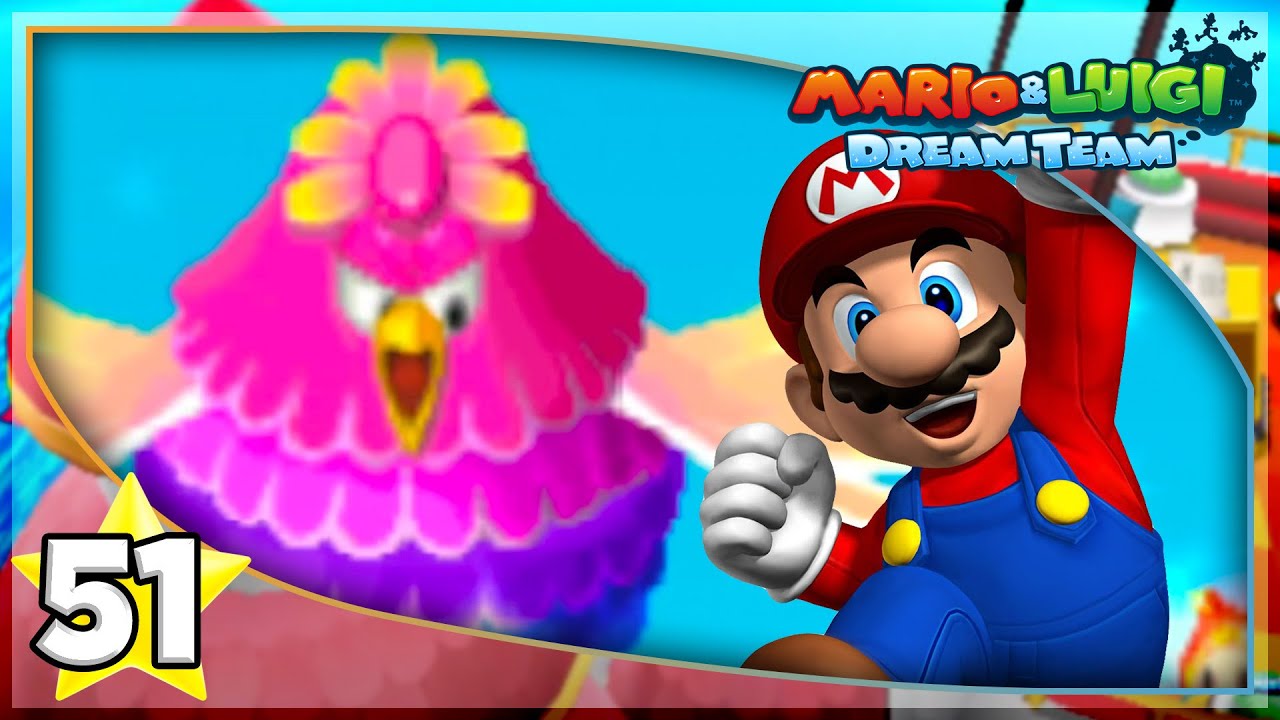 Epic Battle vs. Zeekeeper! | Mario & Luigi Dream Team - Part 51 - YouTube