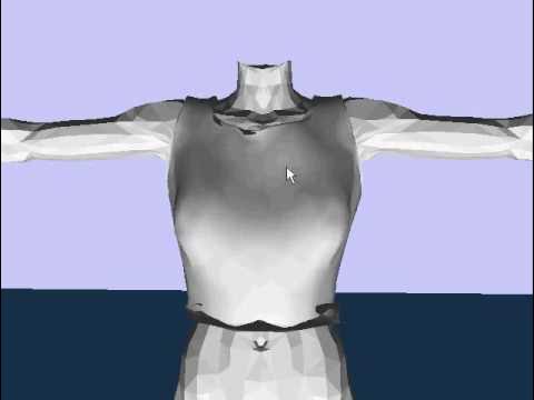 PhysX Mesh-Cloth collisions - YouTube