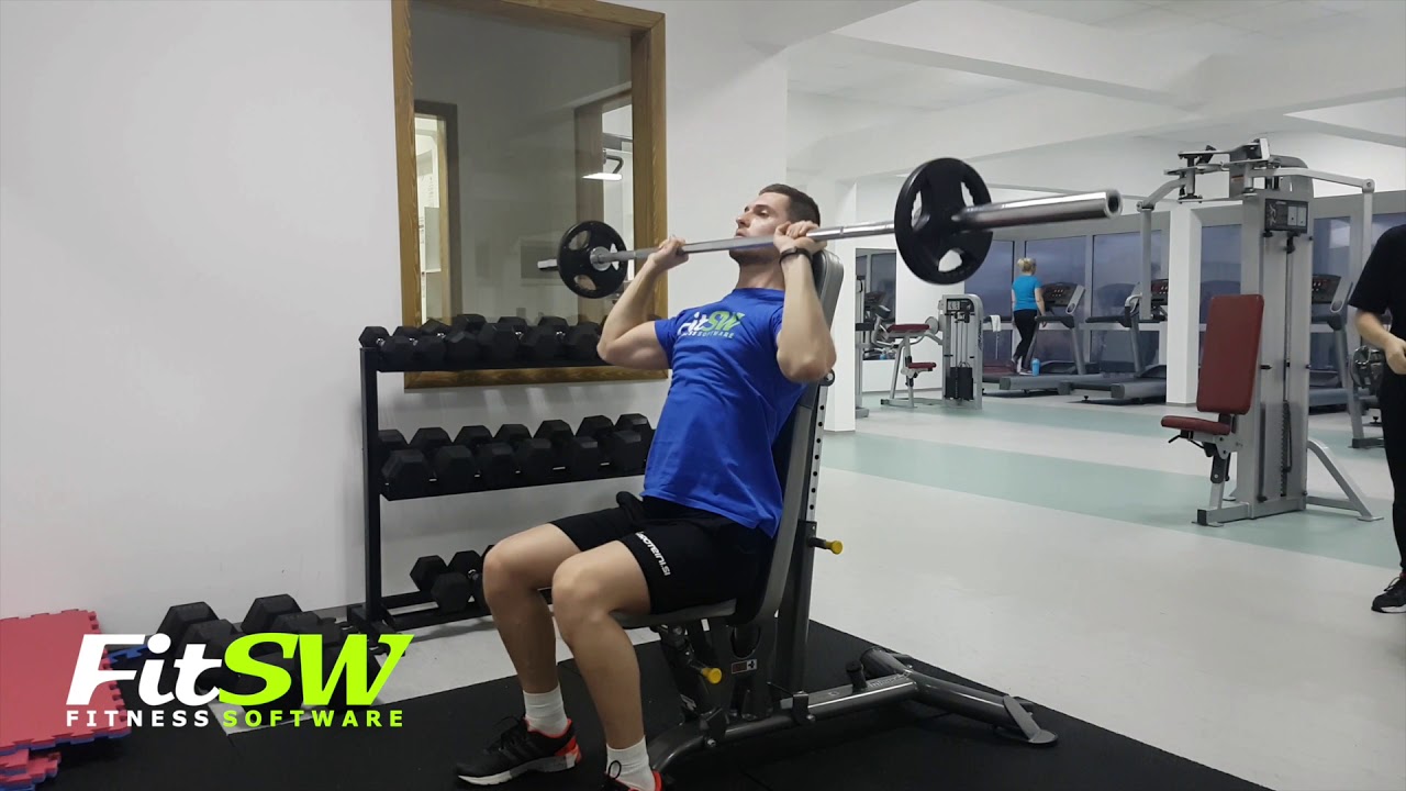 Bradford Press (Rocky Press) - Shoulder Exercise Demo How-to - YouTube