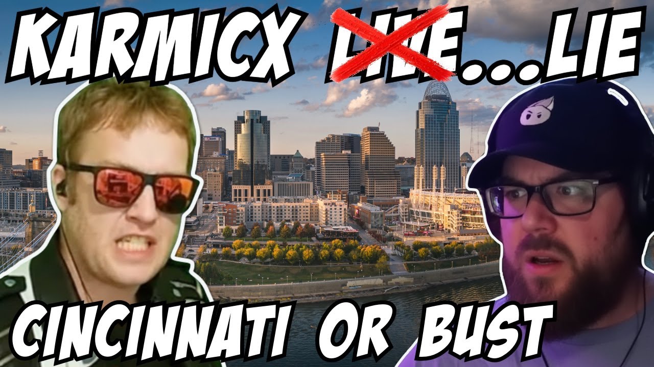 KarmicX Live…Lie: Cincinnati or BUST/Nobody Likes Onions 1/13/26 - YouTube