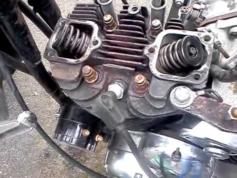 Harley Ironhead Rocker Cover Removed - YouTube