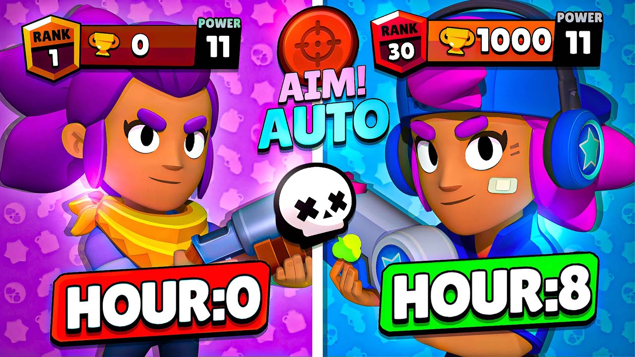 How I Got Shelly To RANK 30 ONLY By AUTO-AIMING… - YouTube