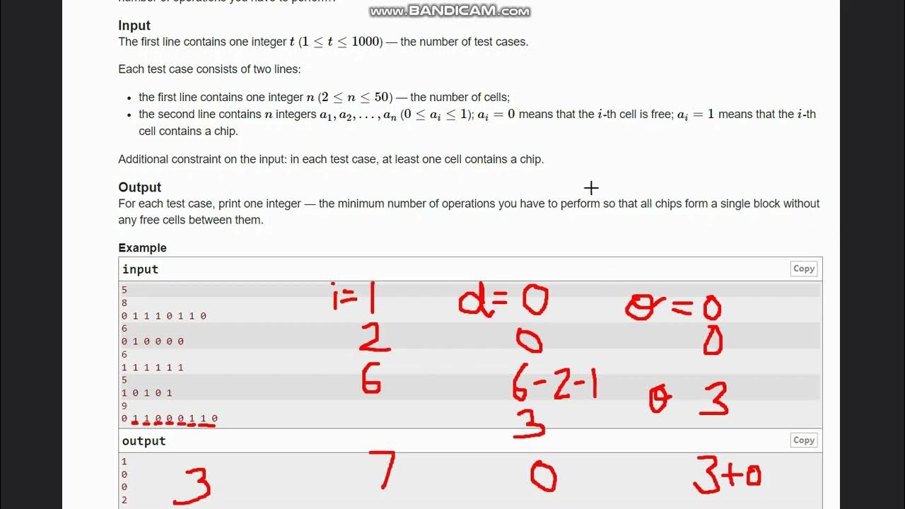 A. Moving Chips | Educational Codeforces Round 162 (Div. 2) | Codeforces | Full solution with ...