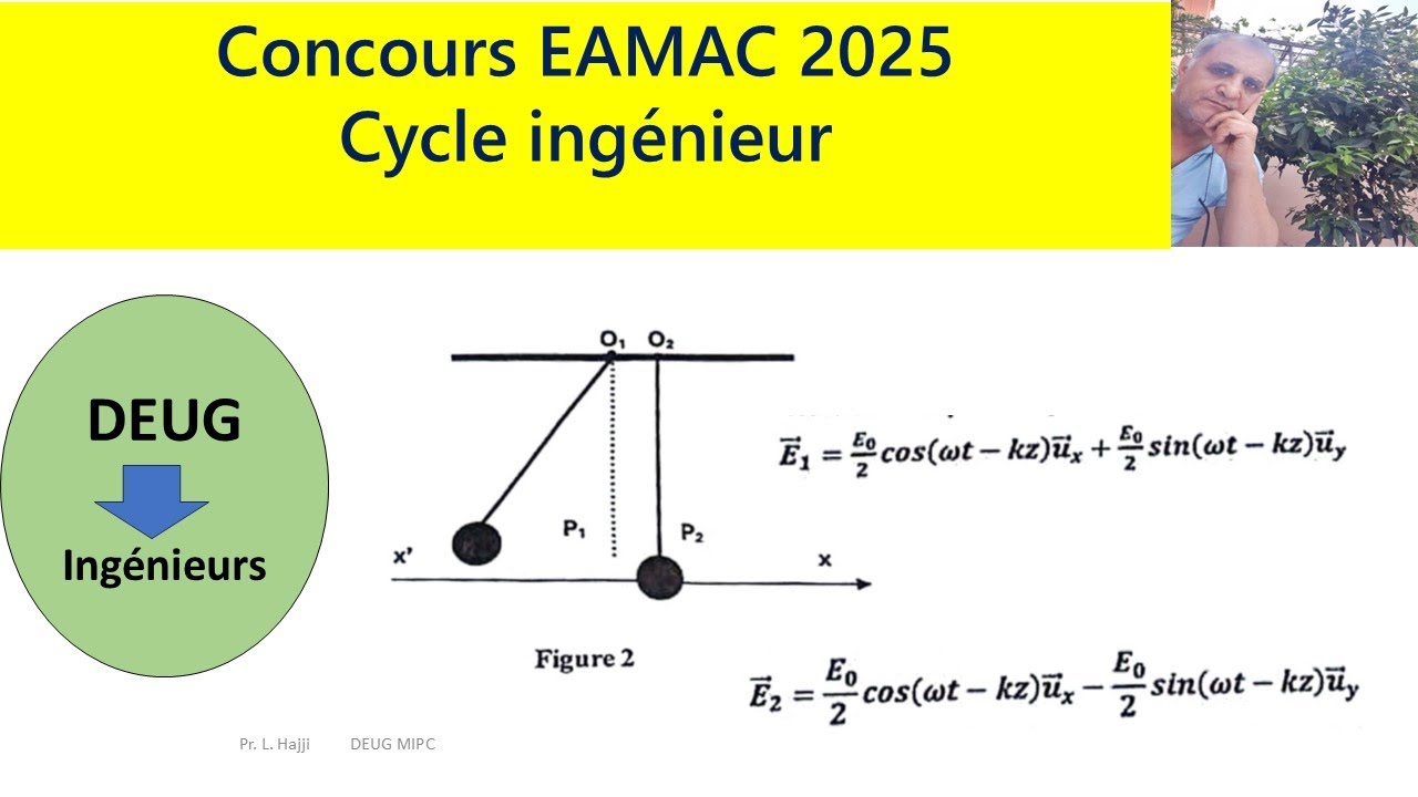 CONCOURS EAMAC 2025 cycle ingenieur ( partie 2) - YouTube
