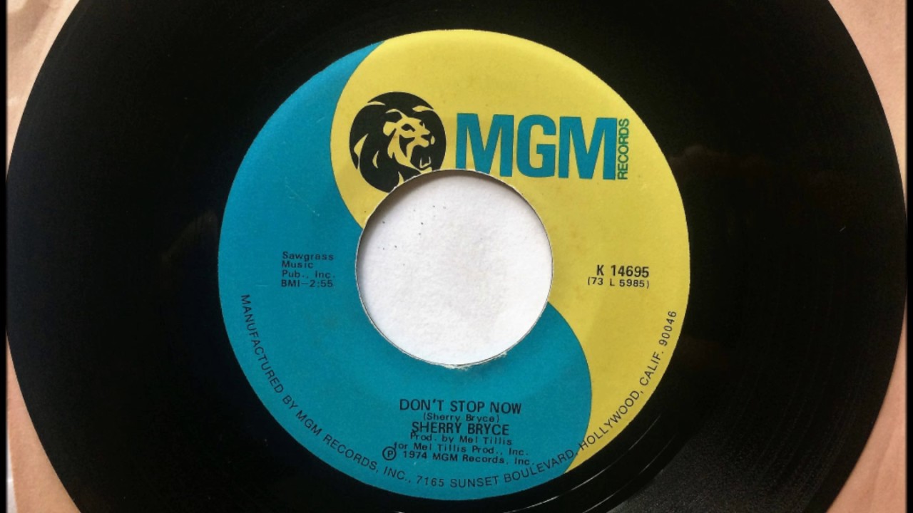 Don't Stop Now , Sherry Bryce , 1974 - YouTube