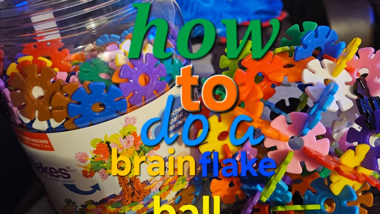How to make a brain flake ball.(Subscribe for more tutorials.) - YouTube