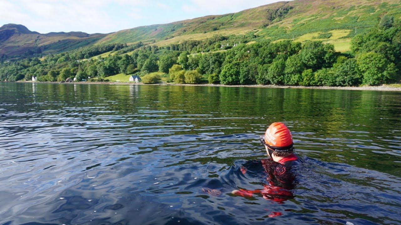 The Wild Lady | Loch Swim (12.8km) - YouTube