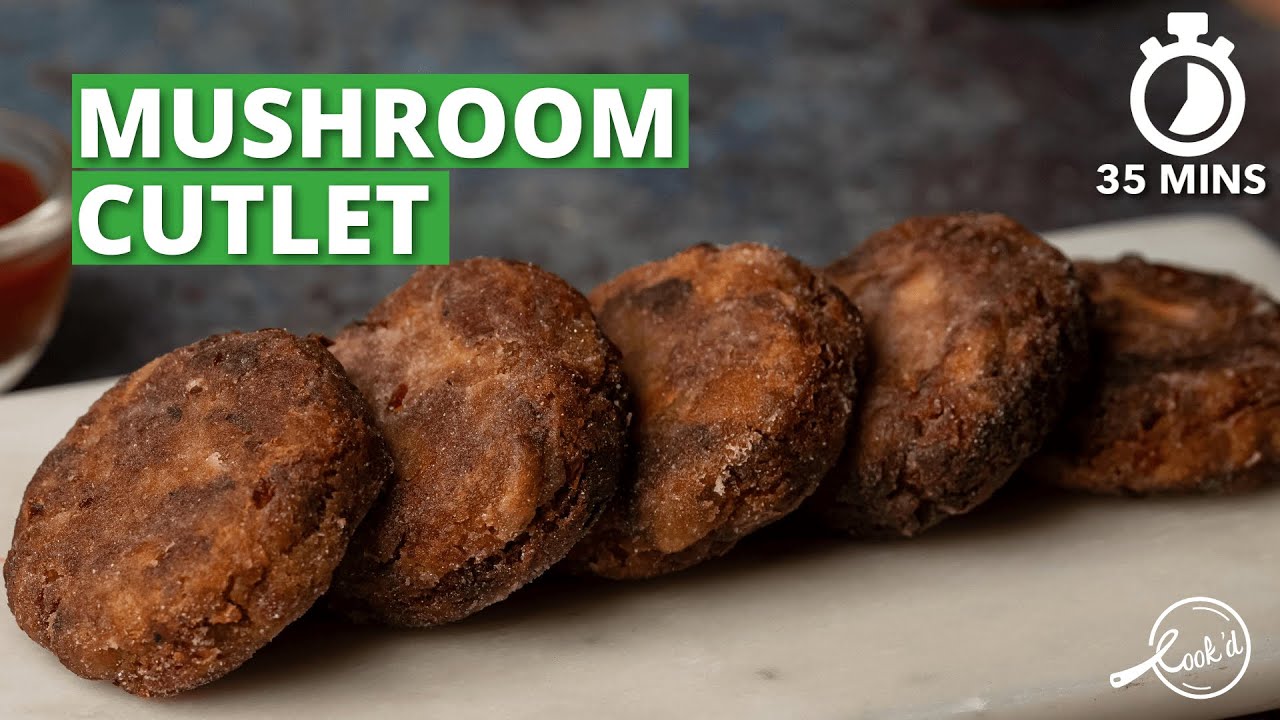 Mushroom Cutlet Recipe | Almyache Dangar | Tasty Mushroom Cutlet ...