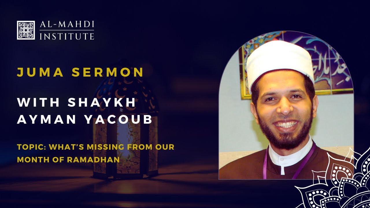 Juma Prayers | 15th March 2024 | Shaykh Ayman Yacoub - YouTube