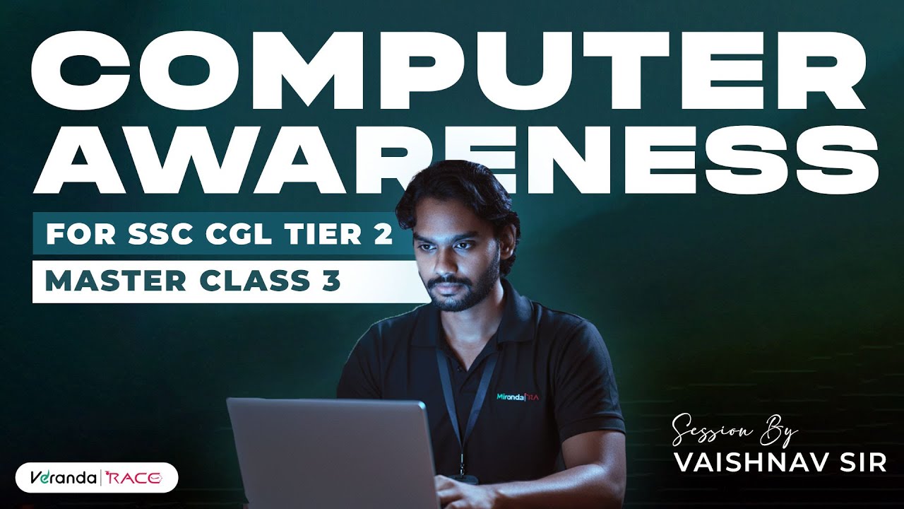 Computer Awareness For SSC CGL Tier 2 | Master Class 03 | SSC CGL Class ...