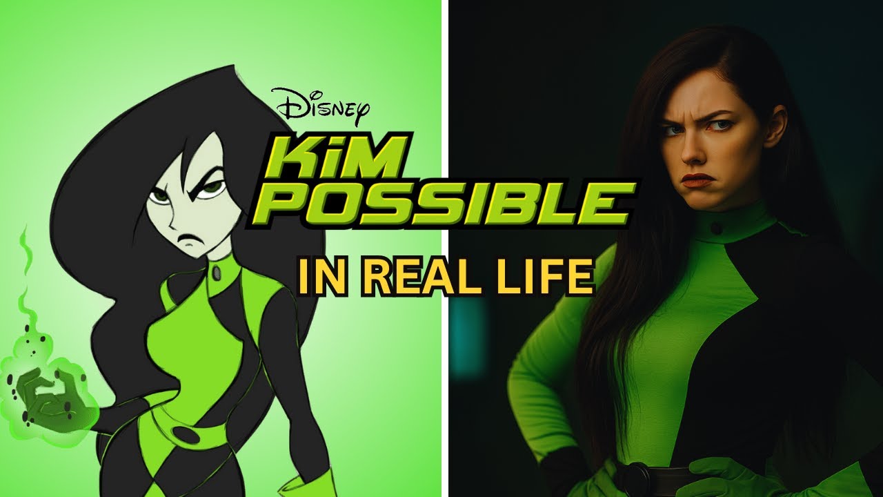 KIM POSSIBLE Characters in Real Life (AI Generated) - YouTube