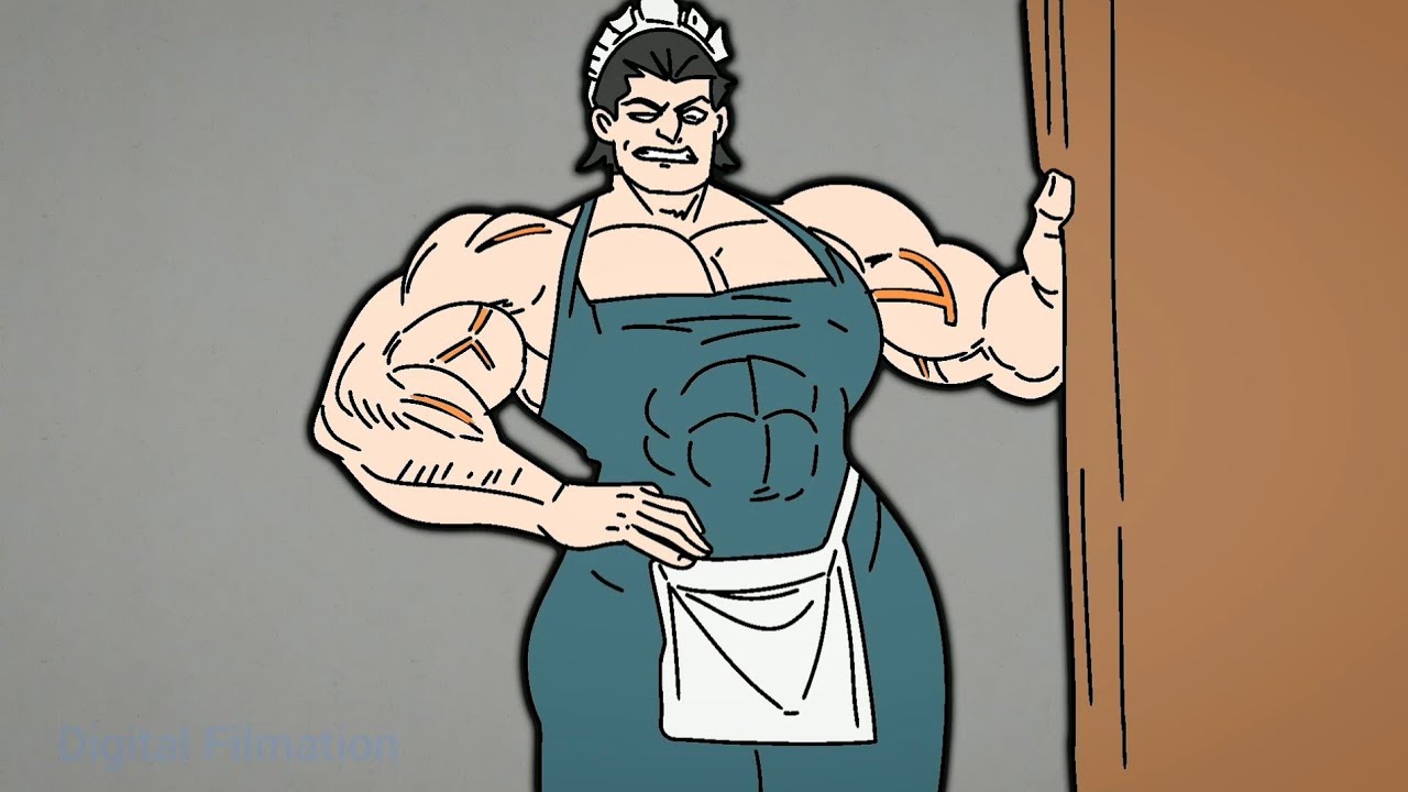 Cook Got Big Muscles but at the end ... - YouTube