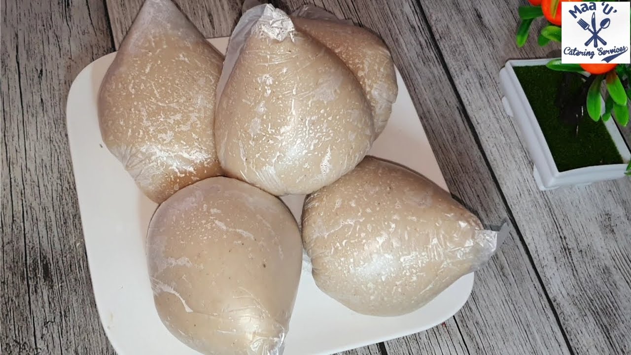 How To Make Ghana 🇬🇭 Banku. - YouTube