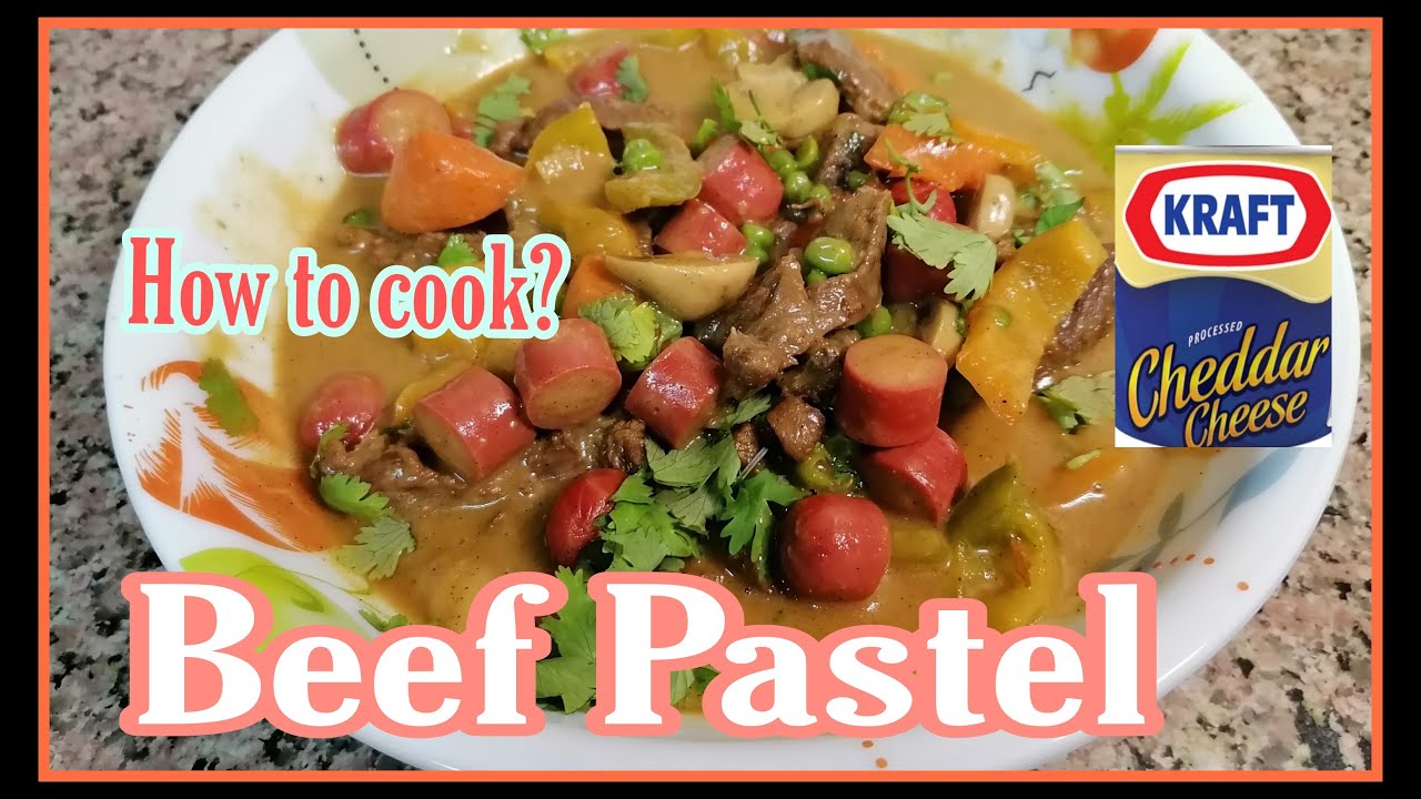 How to Cook Beef Pastel Recipe | Beef Pastel Creamy Sauce #BeefPastel ...