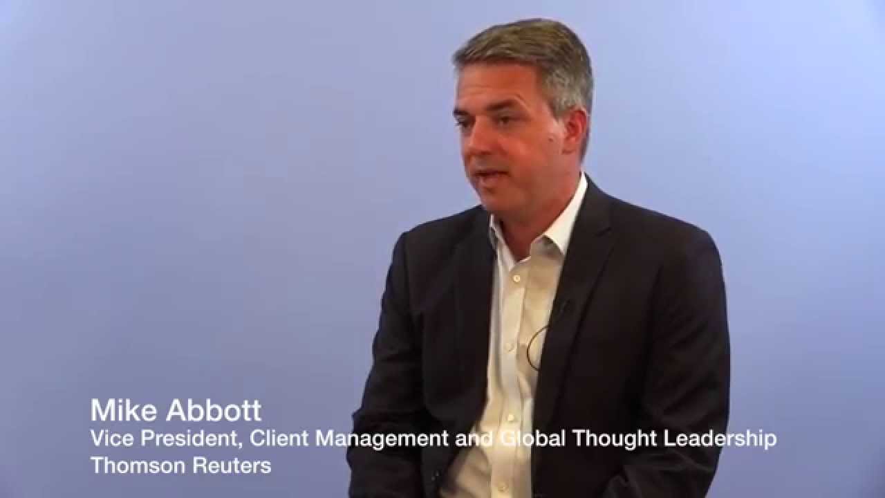 Mike Abbott on the launch of Thomson Reuters Forum magazine - YouTube
