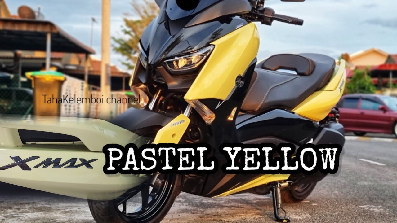 XMAX PASTEL YELLOW - YouTube