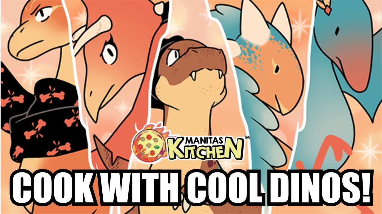 Cooking With Dinos! | Manitas Kitchen: First Impressions - YouTube