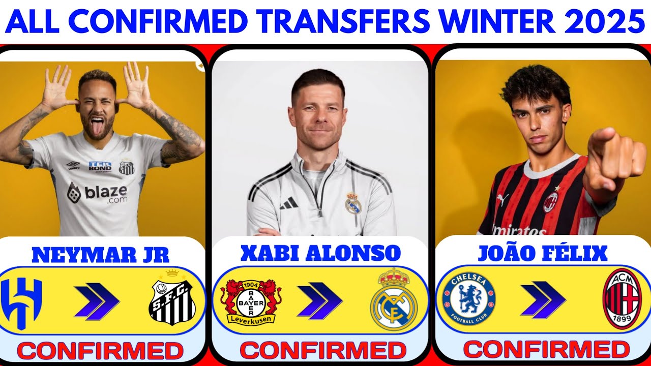 🚨ALL CONFIRMED TRANSFERS & RUMOURS, || WINTER TRANSFER WINDOW 2025🔥 FT ...
