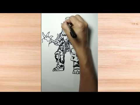How to Draw Balmond of Mobile Legend - YouTube